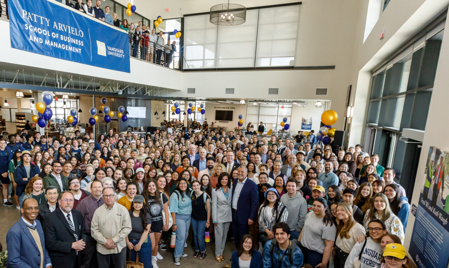 Vanguard Announces the Naming of the Patty Arvielo School of Business ...